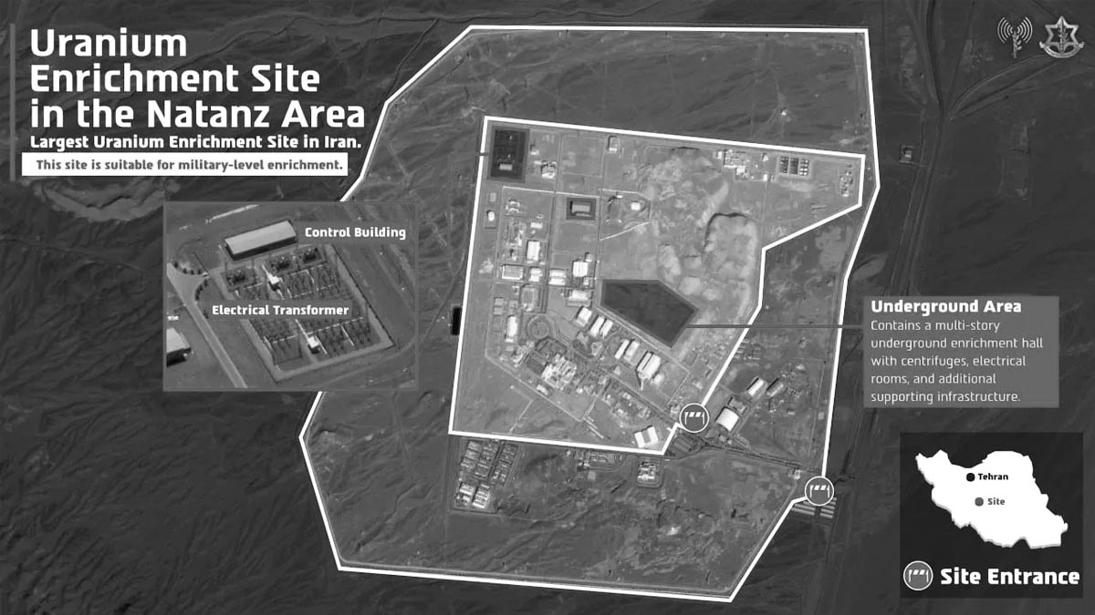 Natanz Nuclear Facility Destroyed